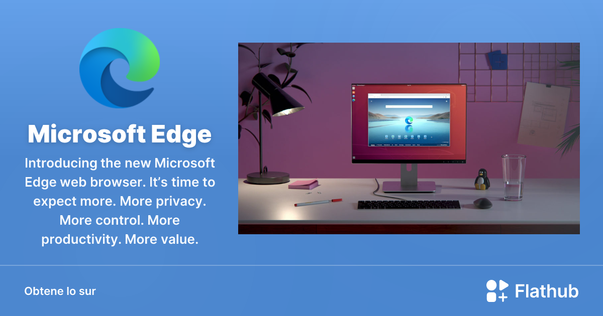 Installar Microsoft Edge sur Linux | Flathub