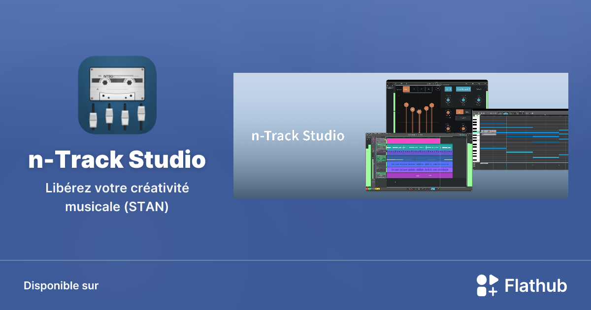 Installer n-Track Studio sur Linux | Flathub