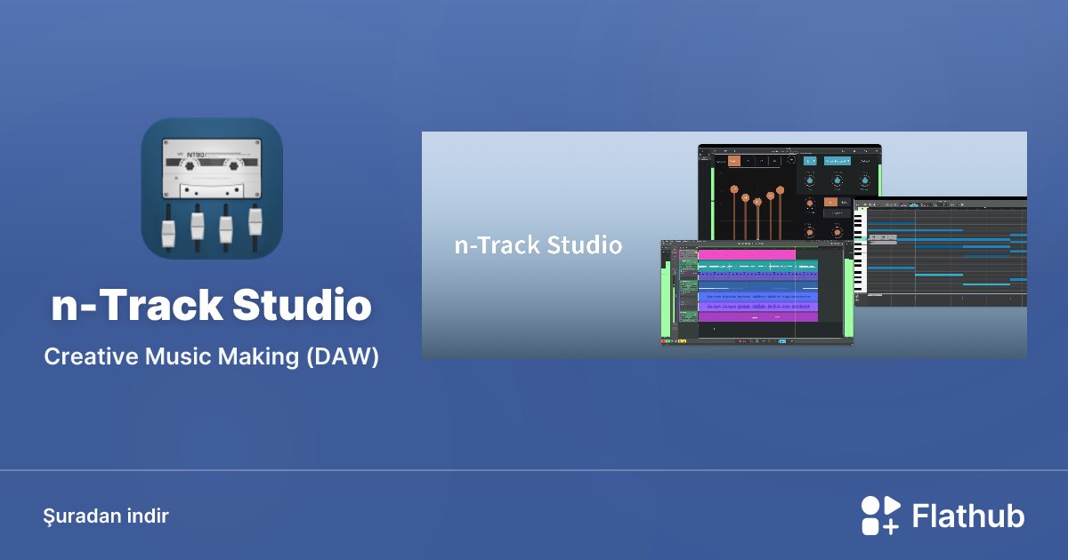 n-Track Studio uygulamasını Linux'ta kur | Flathub