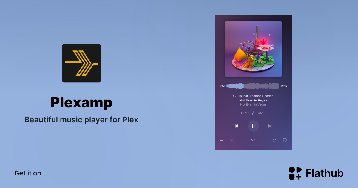 Install Plexamp on Linux | Flathub