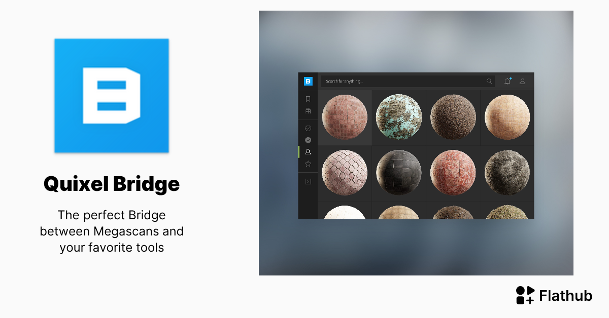 Instalar Quixel Bridge en Linux | Flathub