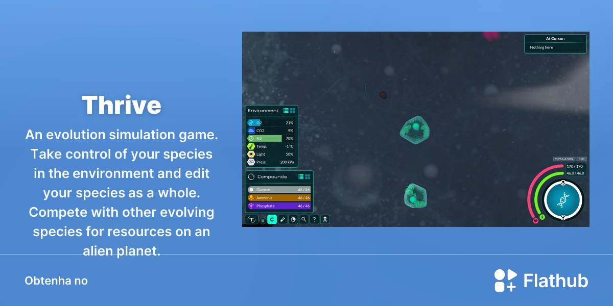 Instalar Thrive no Linux | Flathub