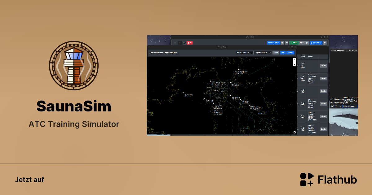 SaunaSim auf Linux installieren | Flathub