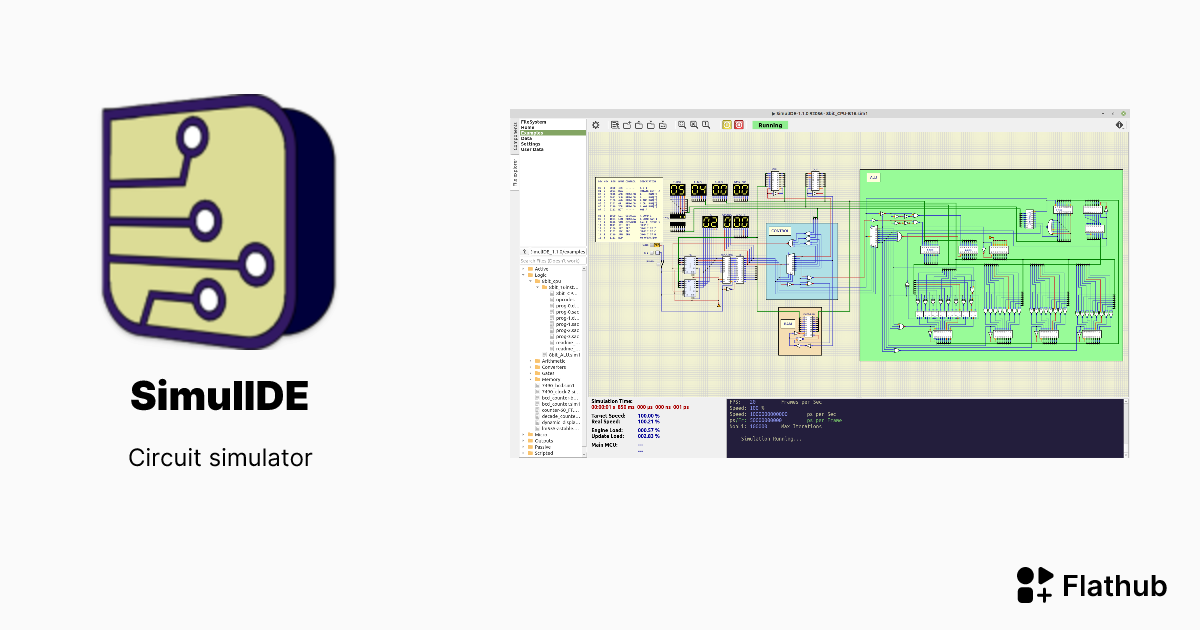 Instalar SimulIDE no Linux | Flathub
