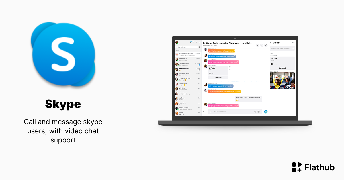 Skype auf Linux installieren | Flathub
