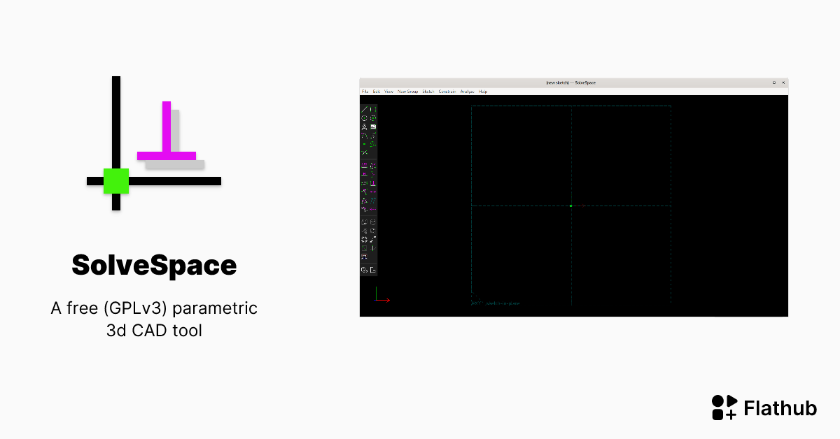 Instalar SolveSpace en Linux | Flathub