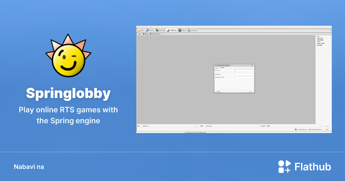 Install Springlobby on Linux | Flathub