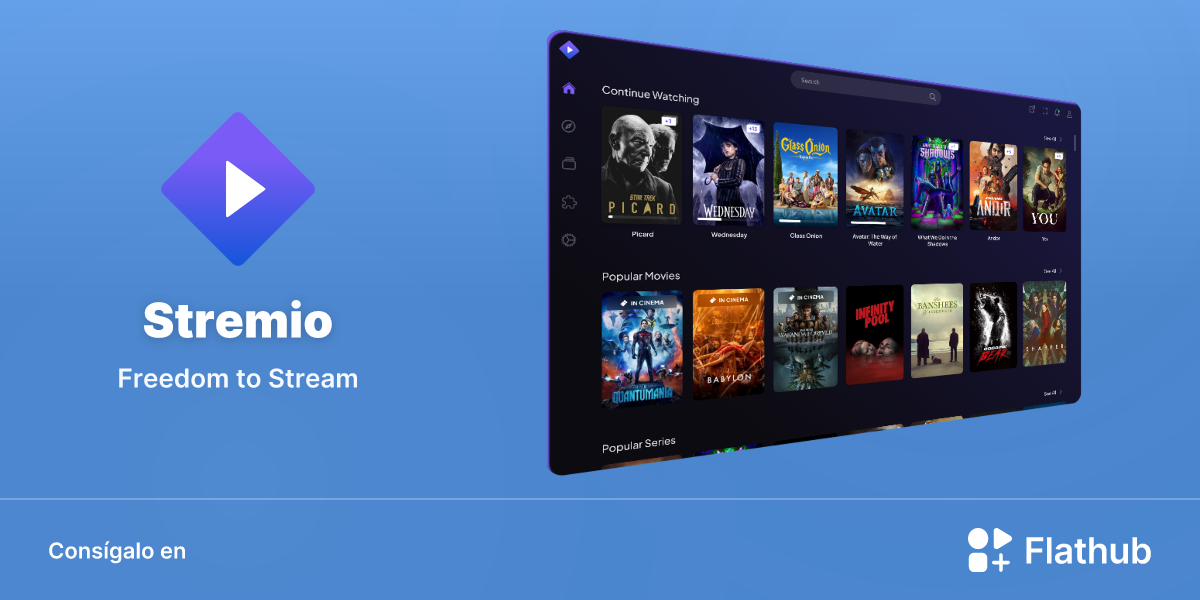 Instalar Stremio en Linux | Flathub