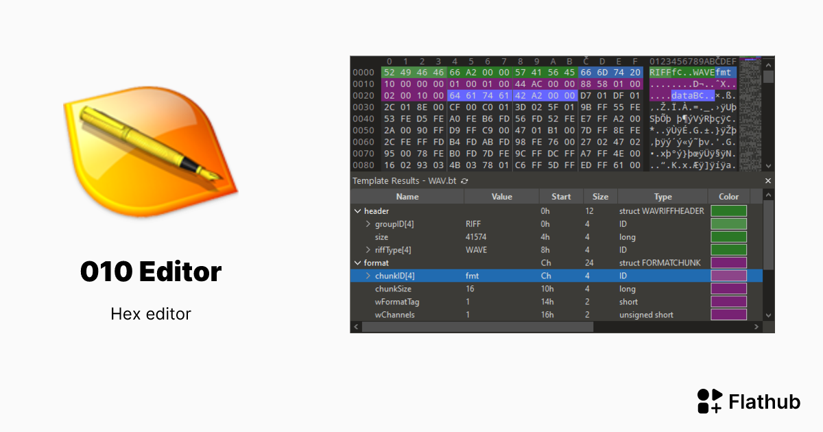 Instalar 010 Editor no Linux | Flathub