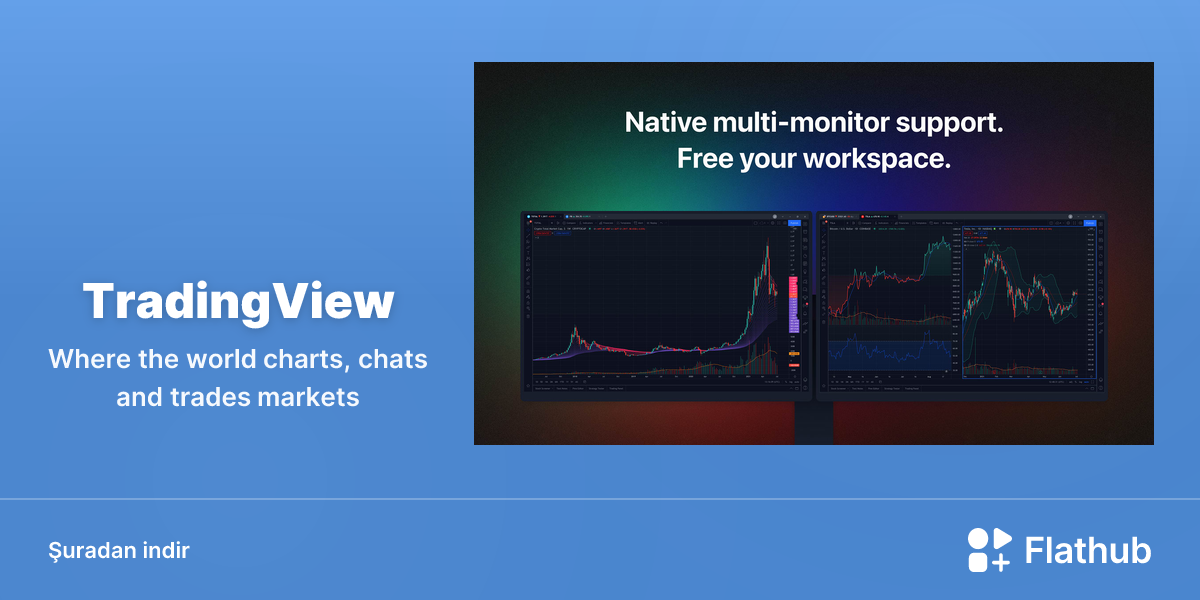TradingView uygulamasını Linux'ta kur | Flathub