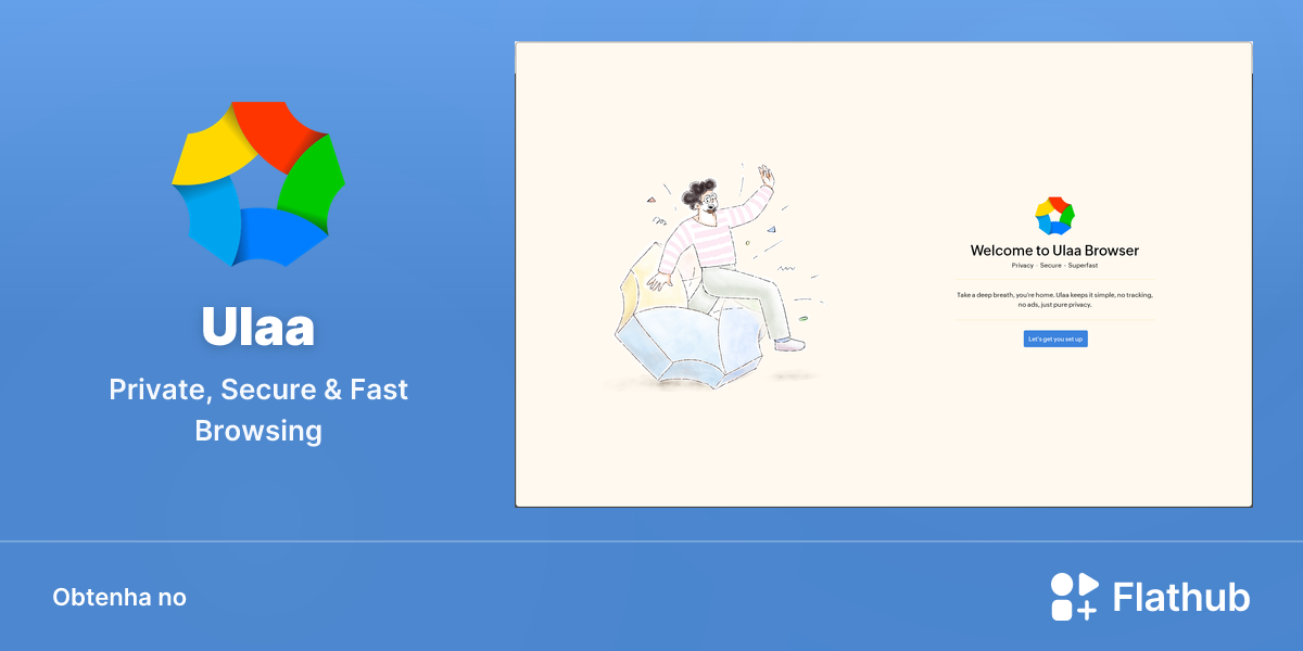 Instalar Ulaa no Linux | Flathub