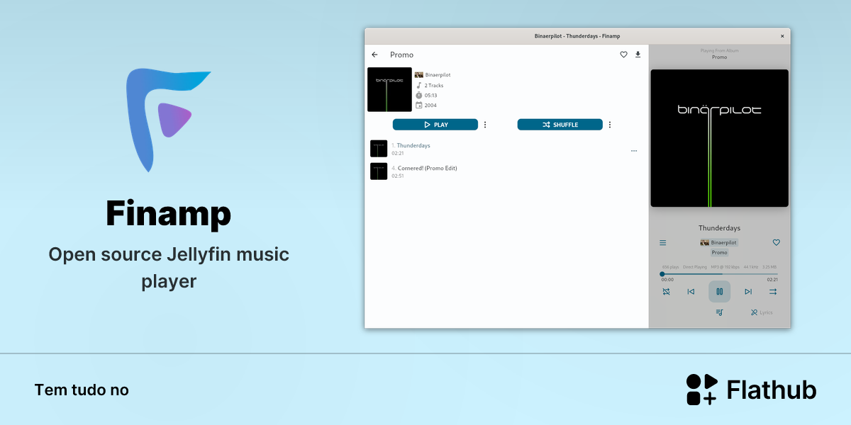 Instalar Finamp no Linux | Flathub