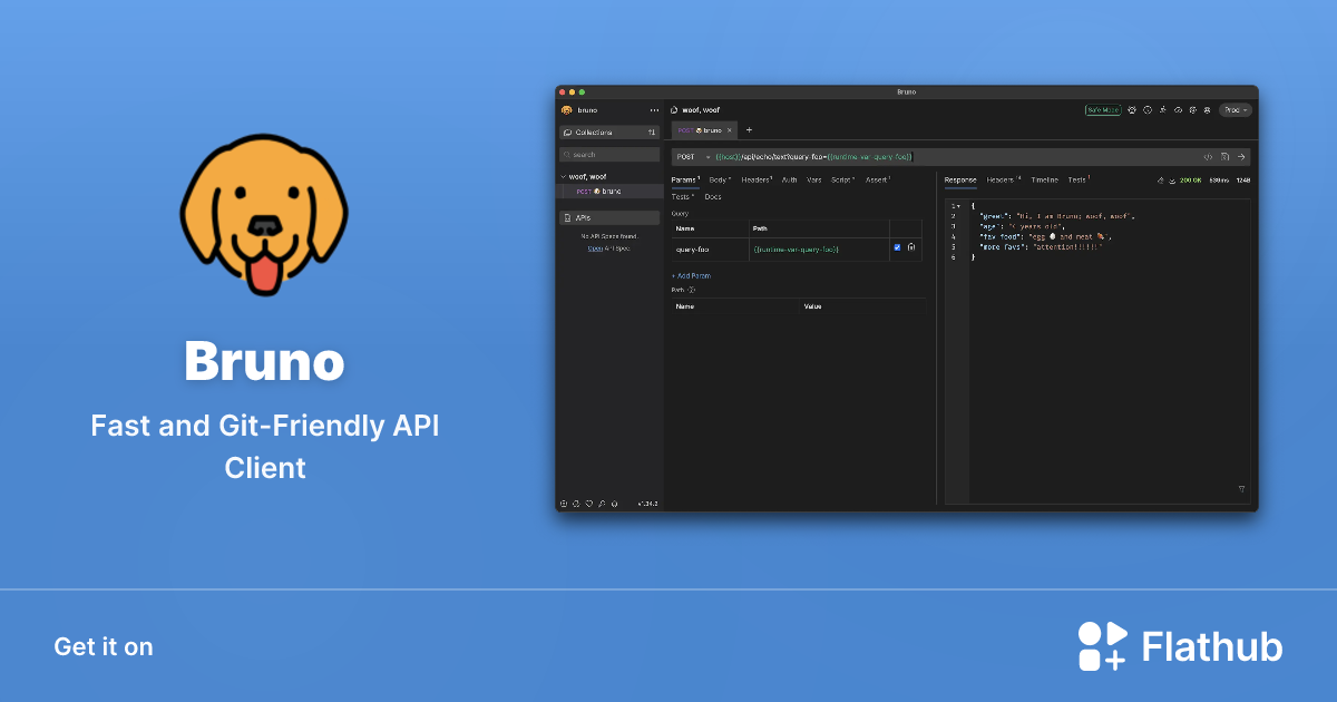 Install Bruno on Linux | Flathub