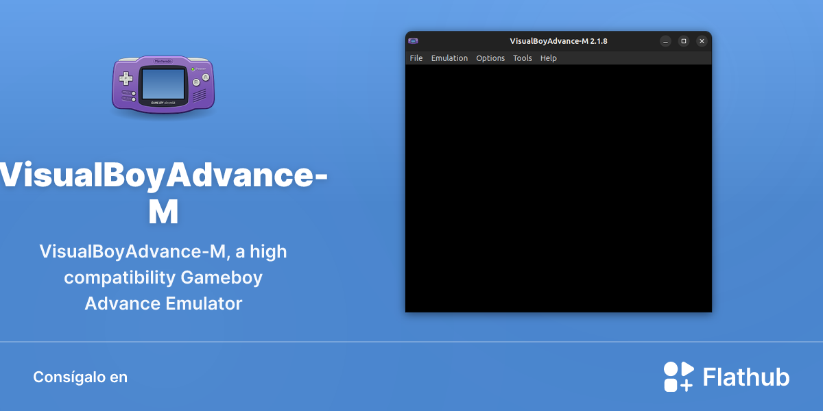 Instalar VisualBoyAdvance-M en Linux | Flathub