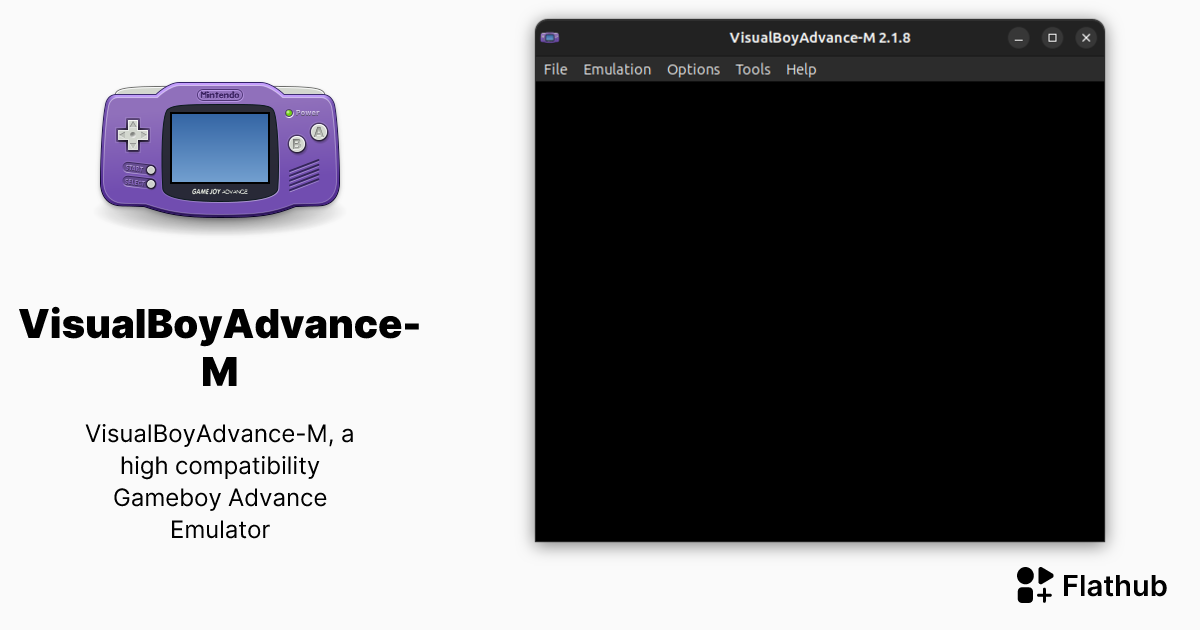 Installer VisualBoyAdvance-M sur Linux | Flathub