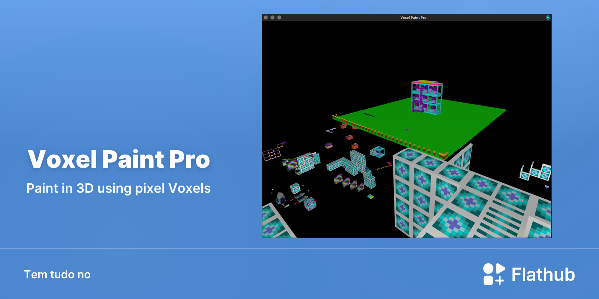 Instalar Voxel Paint Pro no Linux | Flathub