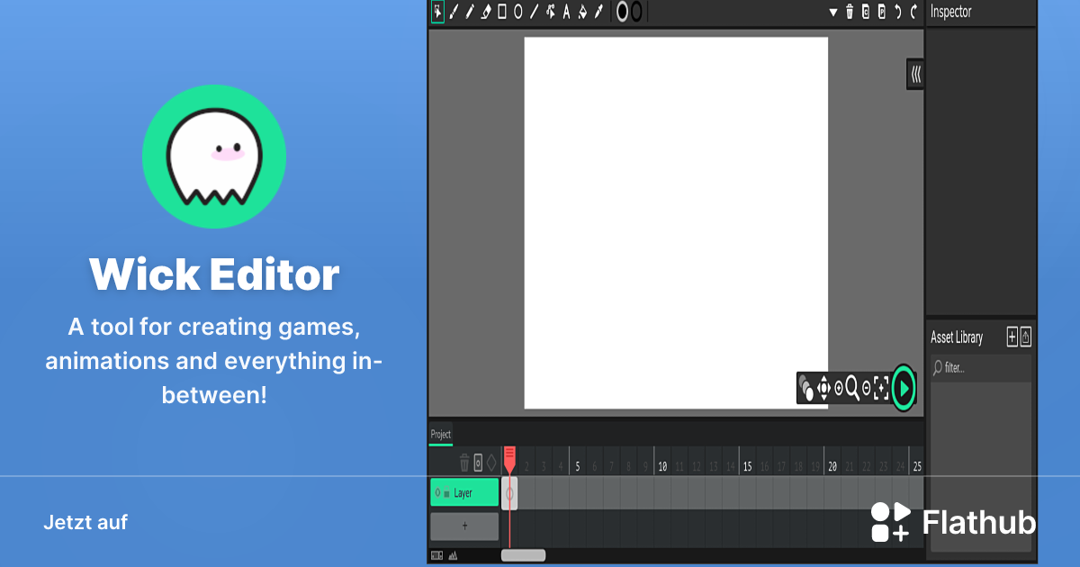 Wick Editor Auf Linux Installieren Flathub
