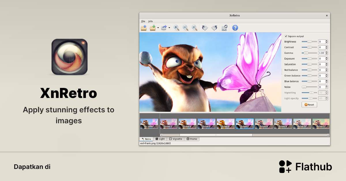Menginstal XnRetro di Linux | Flathub