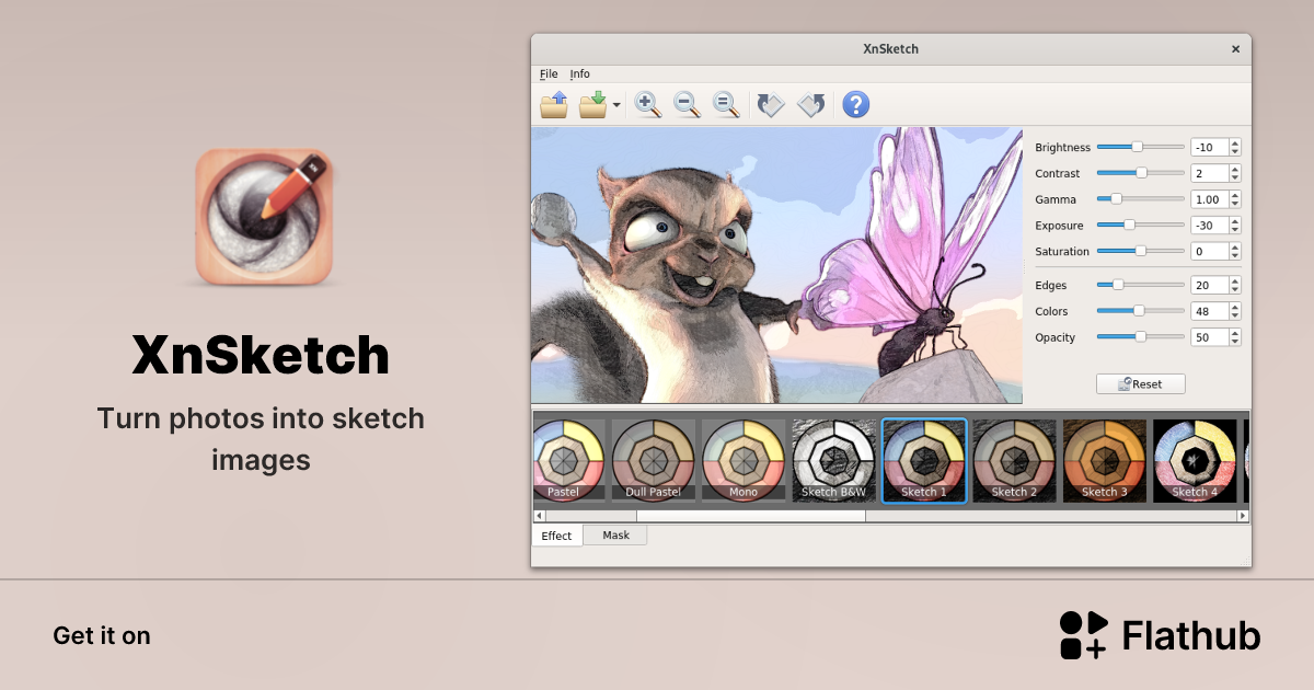 Install XnSketch on Linux | Flathub