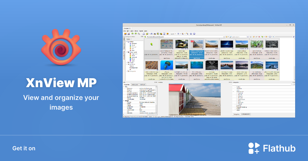 نزّل XnView MP على لينكس | فلاتهب