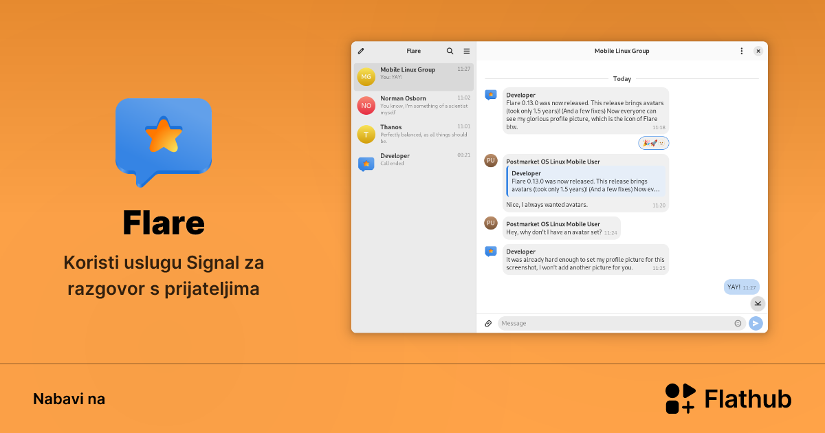 Install Flare on Linux | Flathub