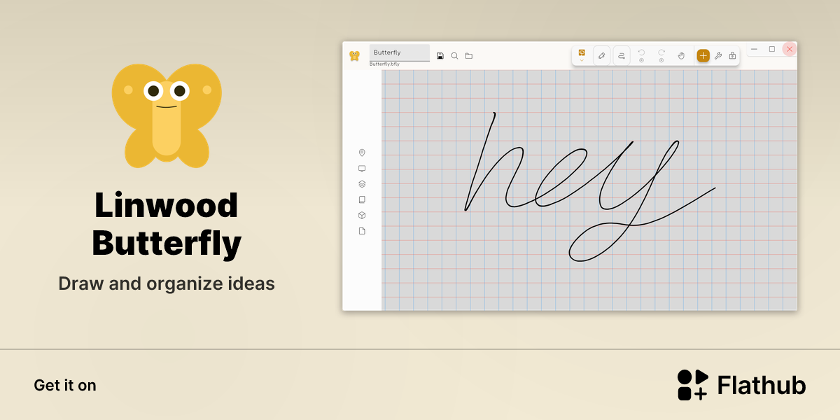 Instalar Linwood Butterfly en Linux | Flathub