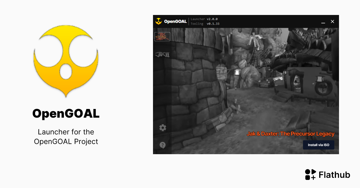 Instalar OpenGOAL en Linux | Flathub