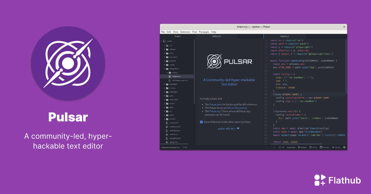 Instalar Pulsar en Linux | Flathub