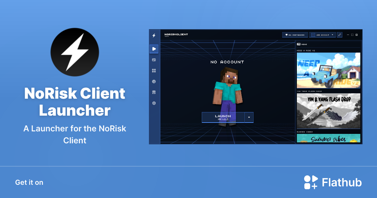 Install NoRisk Client Launcher on Linux | Flathub