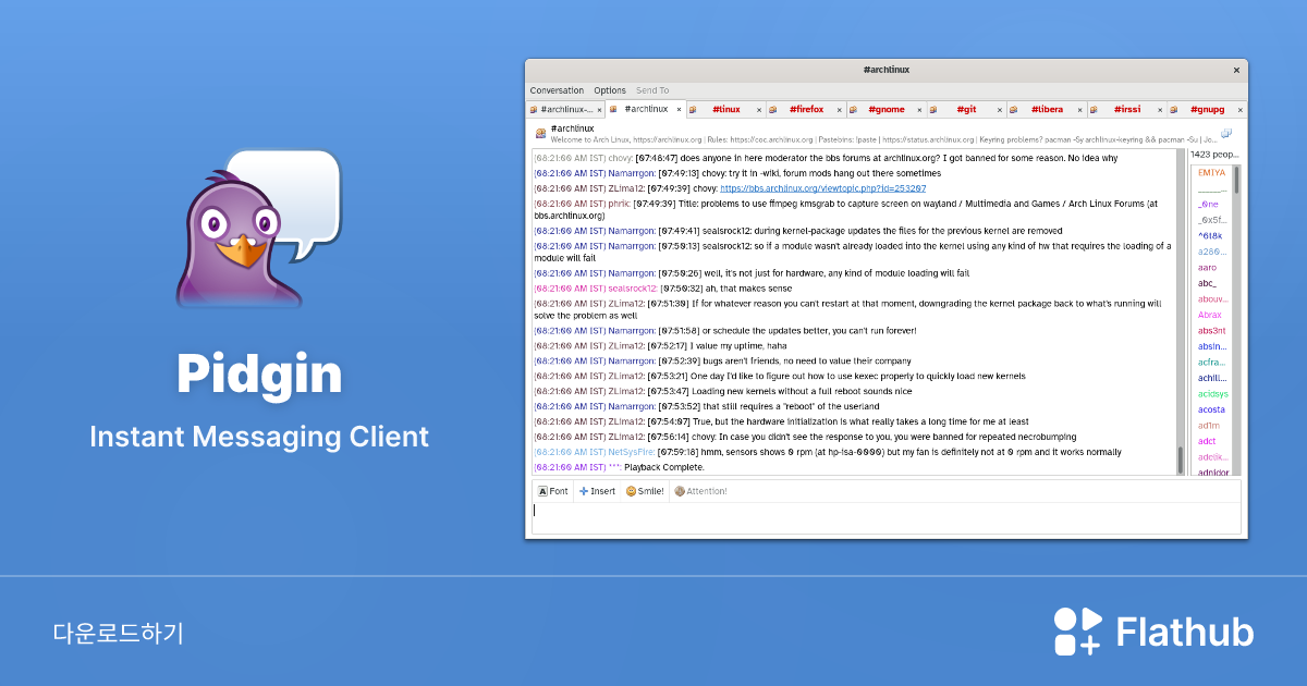Install Pidgin on Linux | Flathub