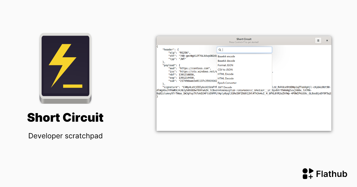 Install Short Circuit on Linux | Flathub