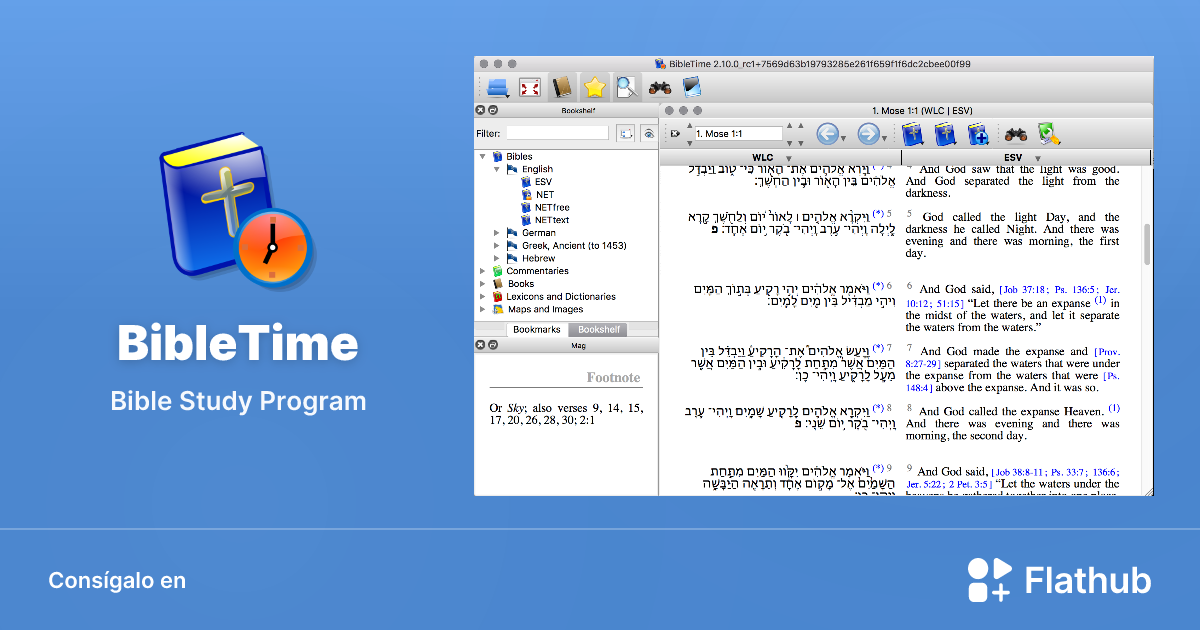 Instalar BibleTime en Linux | Flathub