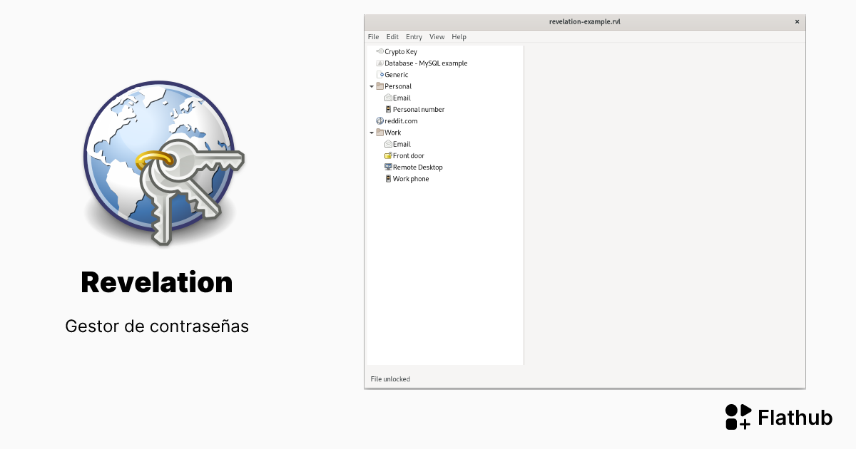 Instalar Revelation en Linux | Flathub