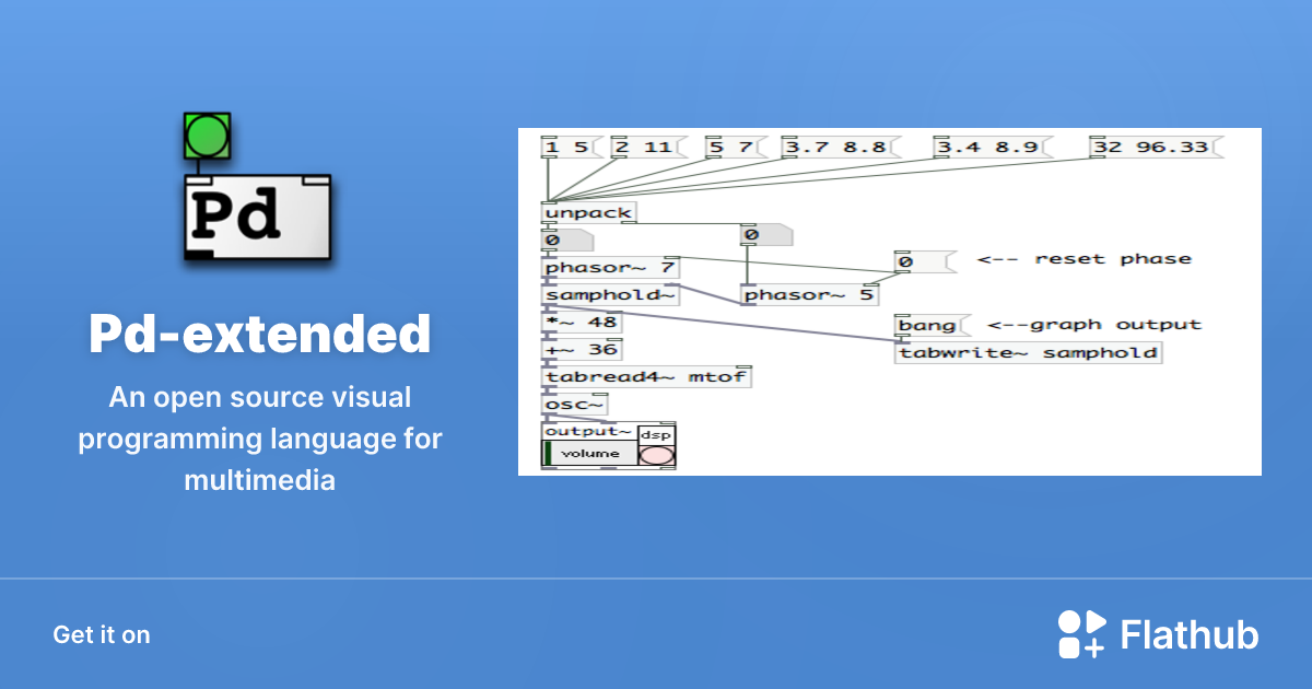 Install Pd Extended On Linux Flathub