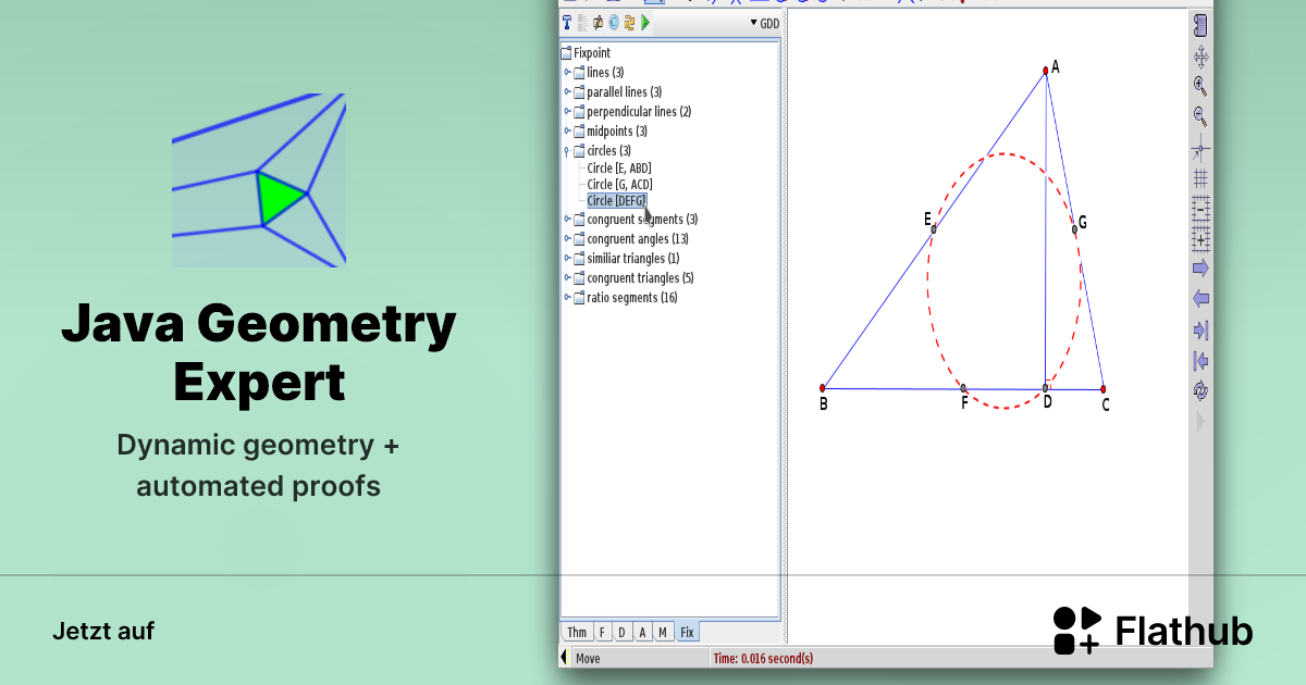 Java Geometry Expert auf Linux installieren | Flathub