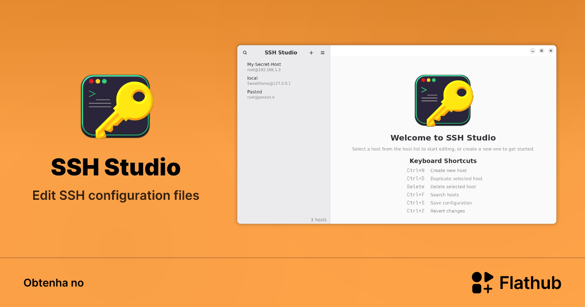 Instalar SSH Studio no Linux | Flathub