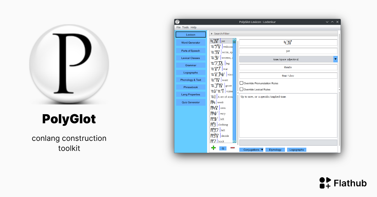 Instalar PolyGlot en Linux | Flathub