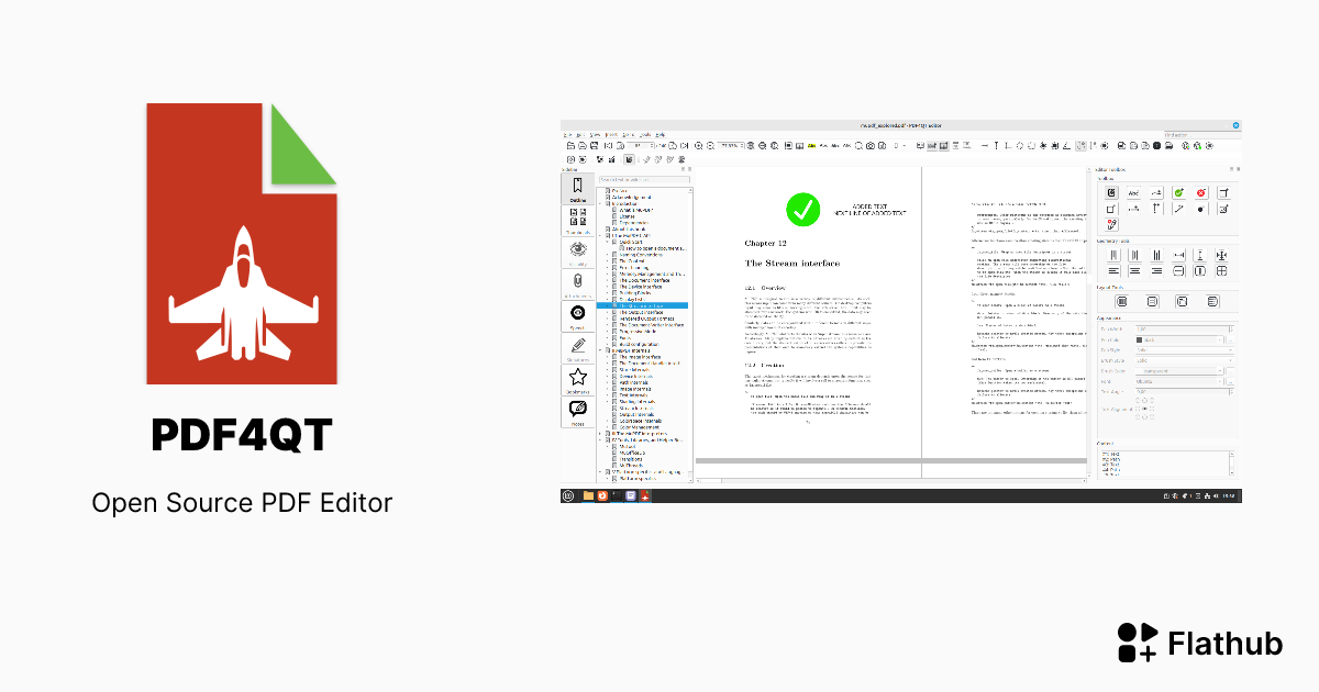 Instalar PDF4QT en Linux | Flathub