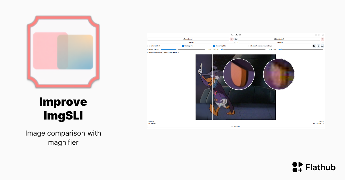 Установить «Improve ImgSLI» на Linux | Flathub