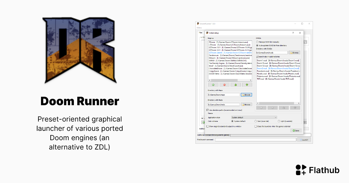 Doom Runner ਨੂੰ ਲੀਨਕਸ ਉੱਤੇ ਇੰਸਟਾਲ ਕਰੋ | Flathub