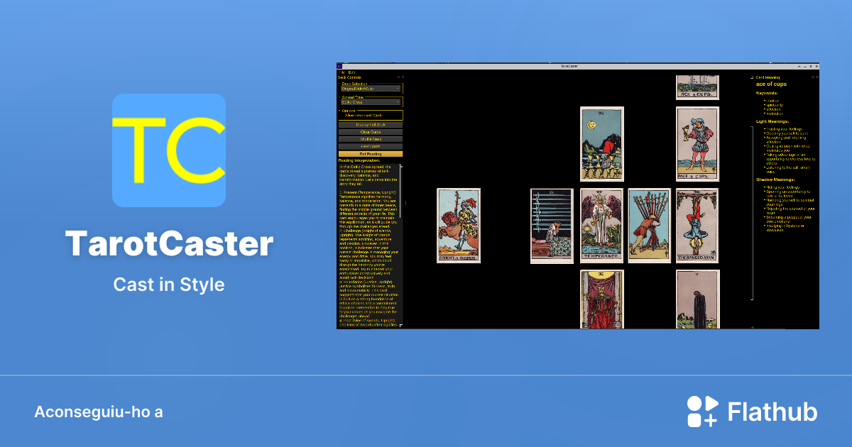 Instal·leu TarotCaster a Linux | Flathub