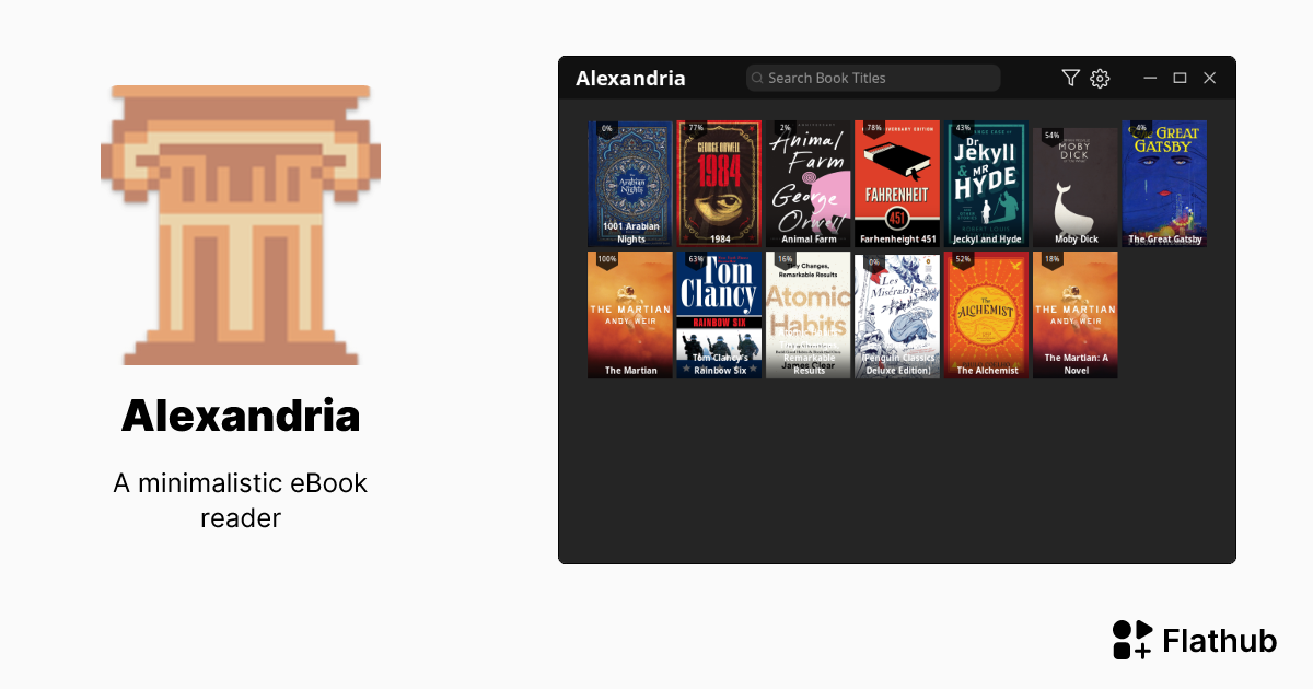 نزّل Alexandria على لينكس | فلاتهب