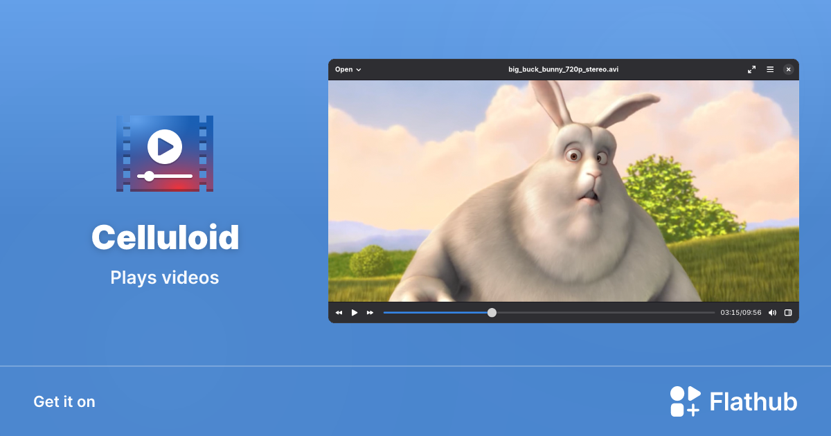 Install Celluloid on Linux | Flathub
