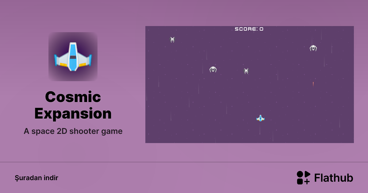 Cosmic Expansion uygulamasını Linux'ta kur | Flathub
