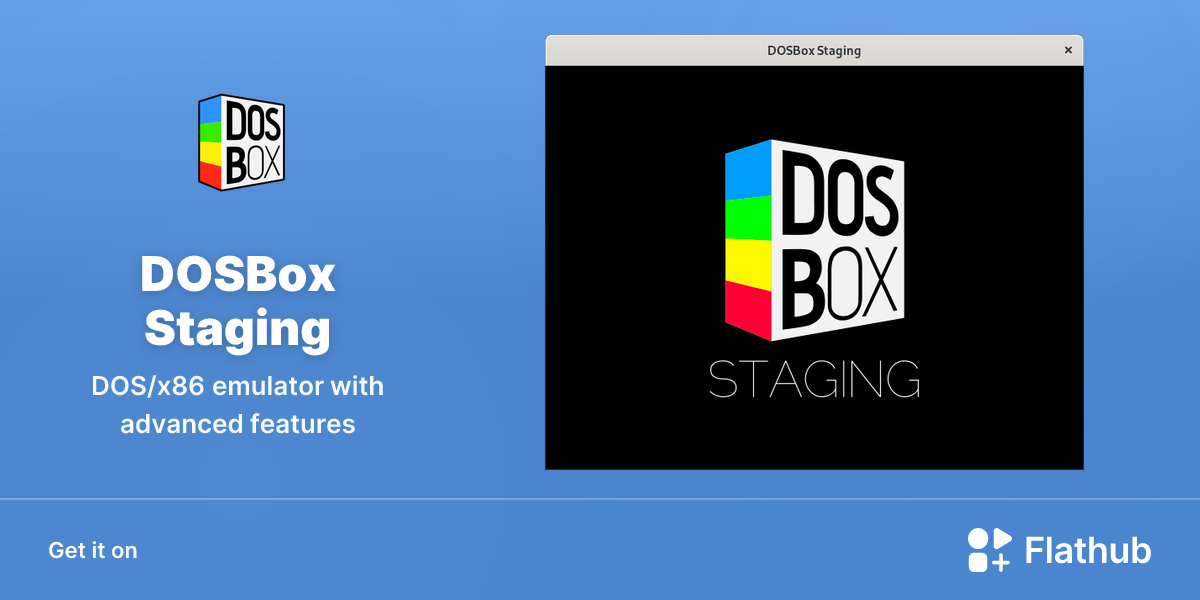 نصب DOSBox Staging روی گنو/لینوکس | فلت‌هاب