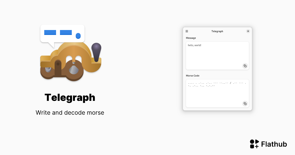 Instalar Telegraph en Linux | Flathub
