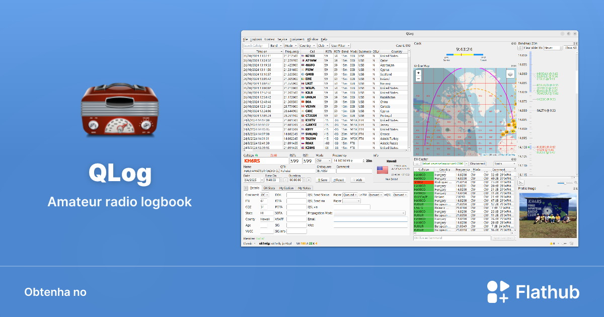 Instalar QLog no Linux | Flathub