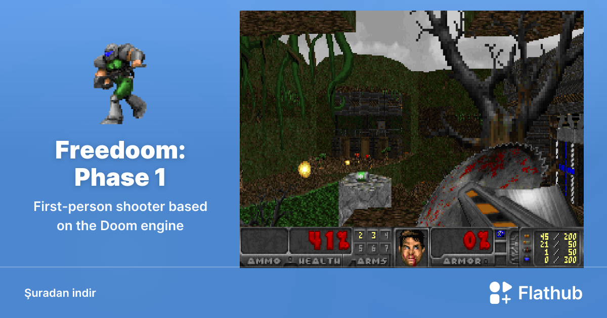 Freedoom: Phase 1 uygulamasını Linux'ta kur | Flathub