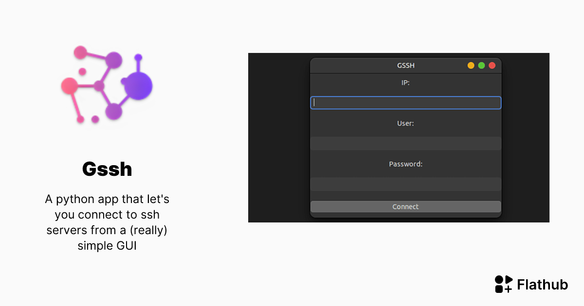 Install Gssh on Linux | Flathub
