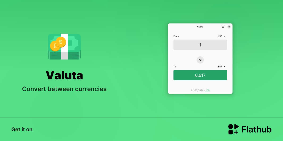 Install Valuta on Linux | Flathub
